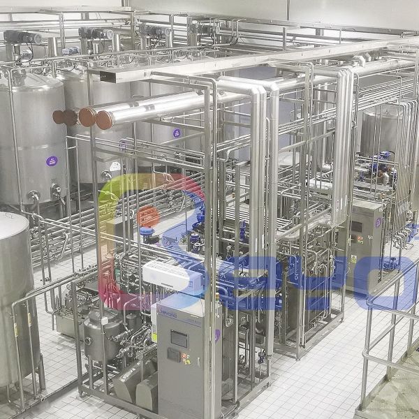 Quality 5000LPH PLC Control Dairy Processing Plant , Milk Powder / Fresh Milk Processing for sale