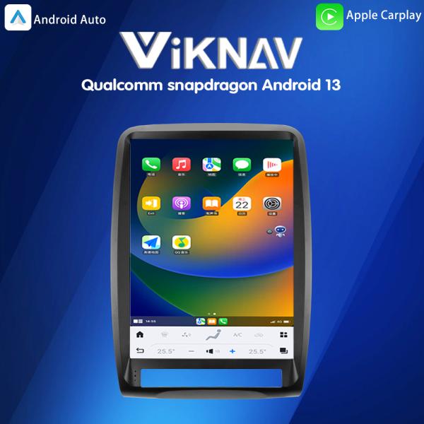 Quality VIKNAV 13.8 inch Car Radio For Dodge Durango 2011-2013 Tape Recorder Android 13 for sale