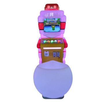 Quality 19 inches display kid video game machine with different game content, colorful for sale