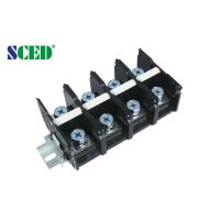 Quality Power Terminal Block 32.00mm 175A Black Screw Mount Connection for sale