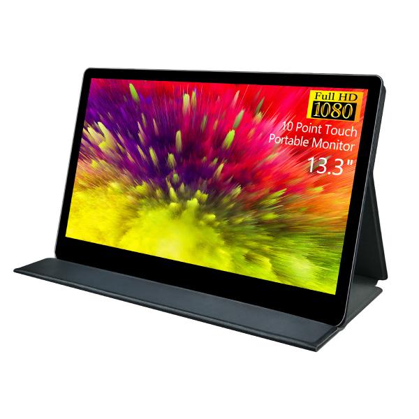 Quality 1920x1200 Resolution HDR Split Screen Type C Slim Portable Monitor for sale