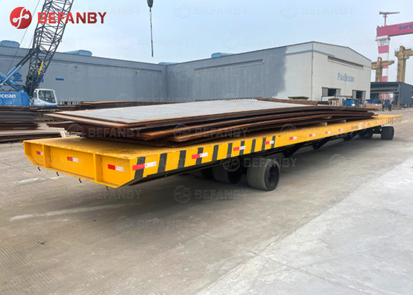 Quality 45 Ton No Power Trackless Transfer Trailer for sale