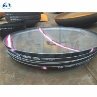Quality 2290 Diameter 8mm Thickness Carbon Steel Dished Tank Heads for sale