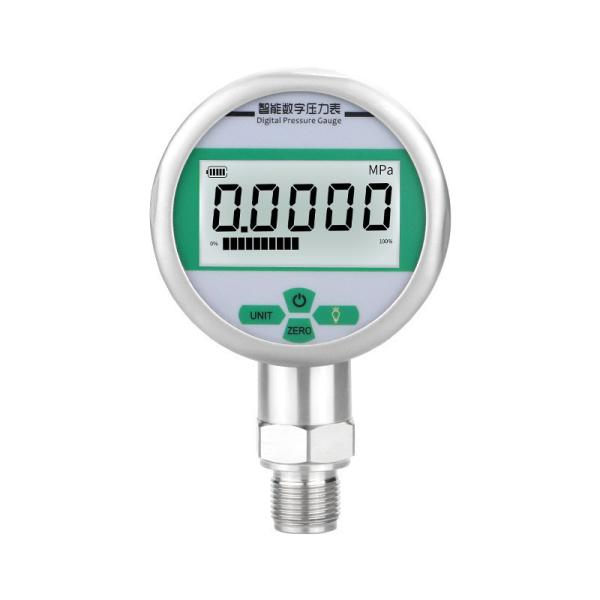Quality Stainless Steel 304 LCD Digital Pressure Gauge with High Precision and 0.5% for sale