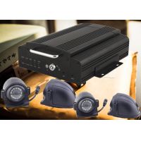 Quality Recoda 4CH D1 SD Card 3G Car DVR Support 4G WIFI GPS Function , CE ROHS Approved for sale