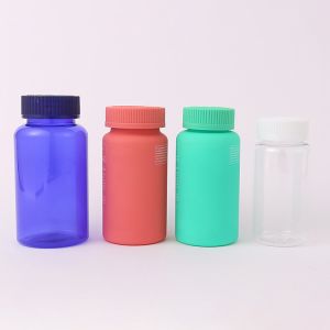Quality PET Soft Touch Matte Plastic Medicine Bottles 175cc Medicine Bottle Recycled for sale