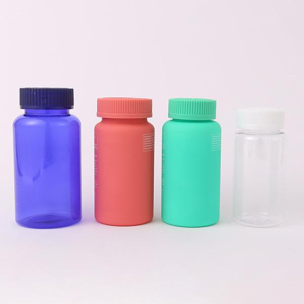 Quality PET Soft Touch Matte Plastic Medicine Bottles 175cc Medicine Bottle Recycled for sale
