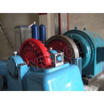 Quality Small Horizontal Impulse Type Turgo Hydro Turbine / water turbine with Generator for sale