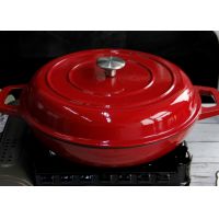 Quality Enameled Reliable Cast Iron Casserole Cast Iron Soup Pot 29/31cm for sale