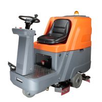 Quality 140L Commercial Floor Scrubber Machine With Two Brushes for sale