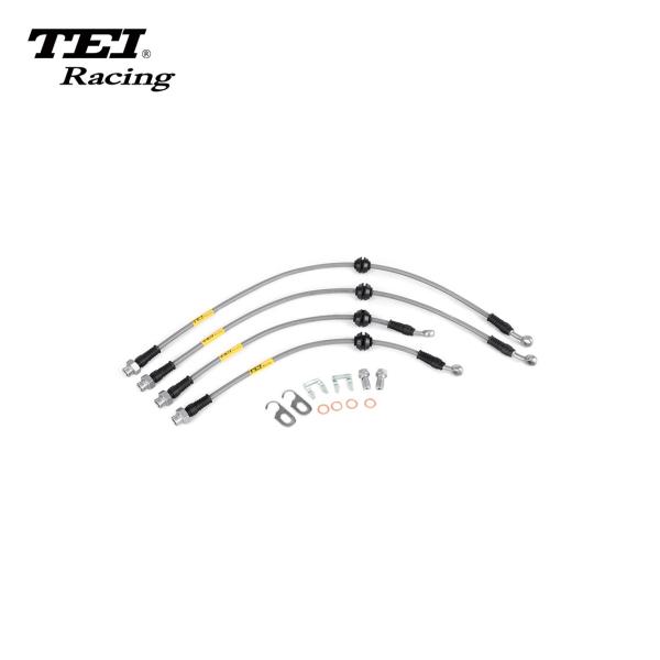Quality High Performance Tei Racing Brake Line Rubber With Steel Wire Outside Barke Oil Accelerate Brake Response for sale