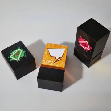 Quality New Fashion design Custom printing cardboard paper box gift box with lid cover for sale