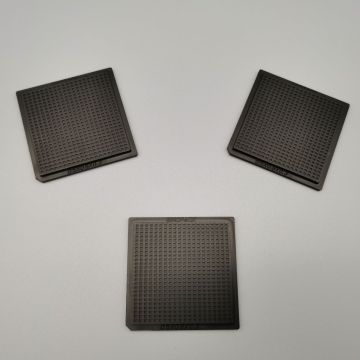Quality OEM Black Anti Static Bare Die Trays 2 Inch Non Toxic RoHS Standard for sale