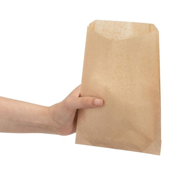Quality Pinch Bottom Paper Bread Bag Custom Paper Bread Storage Bags Bread Cookie for sale