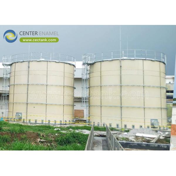 Quality Epoxy Coated Steel Municipal Waste Tanks 3450N/cm Adhesion for sale