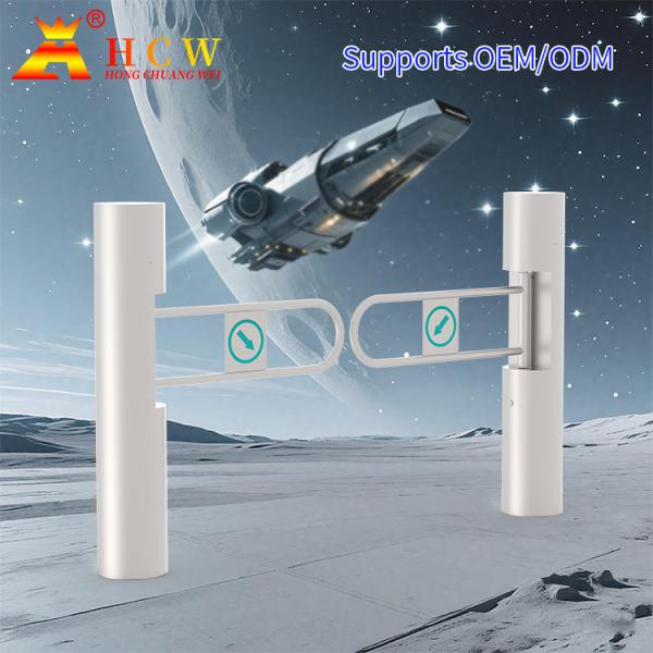 Quality Automatic Swing Barrier Turnstile Auto reset Vertical Access Control Turnstile for sale