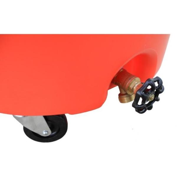 Quality Polyethylene 18 Gallon Fluid Wheels Waste Oil Drainer for sale