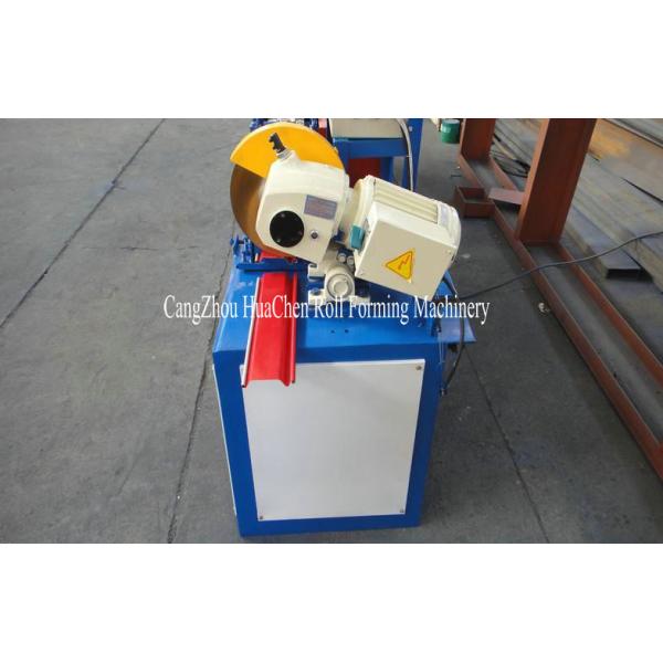 Quality 3m Length Portable Shutter Door Roll Forming Machine With Fly Saw Cutting System for sale