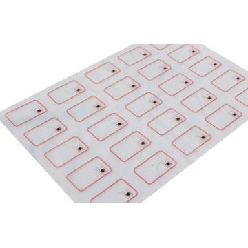 Quality PVC RFID Card Inlay / Prelam Sheet With ID TK4168/IC F08 Chip For Smart RFID for sale