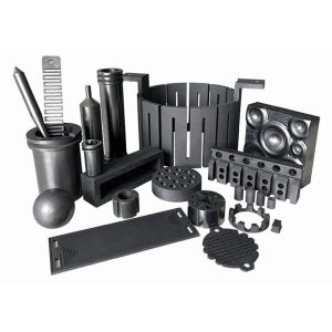 Quality EDM Industry Round Graphite Rods 8µm Grain Size Carbon Graphite Blocks for sale
