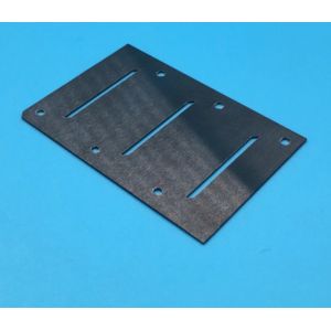 Quality Insulated Black 94 ZrO2 Zirconia Ceramic Substrate Resistor Heat Sink High for sale