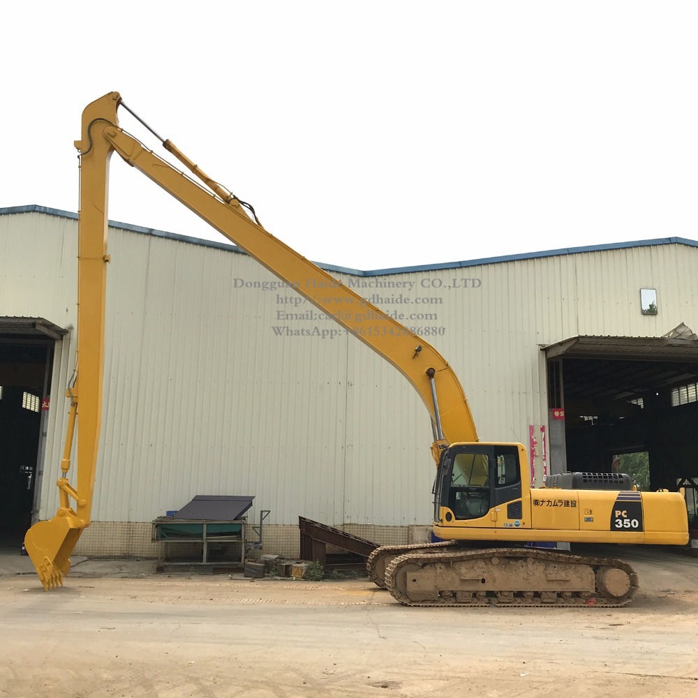 Quality PC350 22m Long Reach Excavator Boom Arm Q345B Q690D for sale