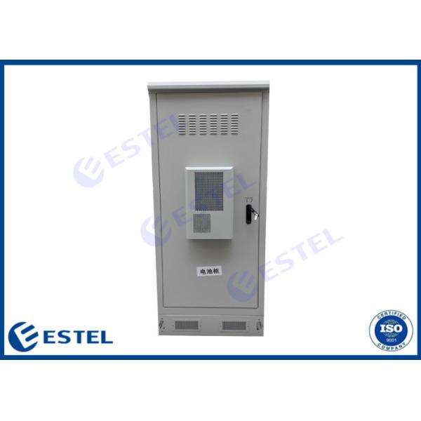 Quality Three Point Lock IP55 20mm PEF Outdoor Battery Cabinet for sale
