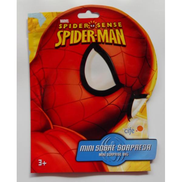 Quality Customized Heat Seal Aluminium Foil Bag Spiderman Surprise Bag for sale