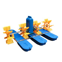 Quality Aquaculture Water Wheel Pond Aerator Paddle Wheel 45AH for sale