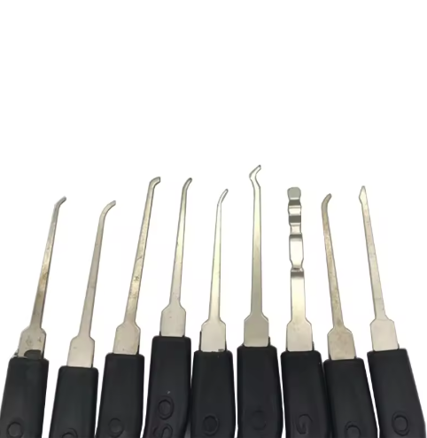 Quality Goso 9+2 Piece Metal Lock Pick Tool RC01 Model Locksmith Tool for Door Opener for sale
