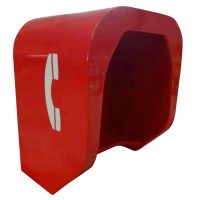 Quality Noiseproof Soundproof Emergency Phone Booth Hood For Outdoor for sale