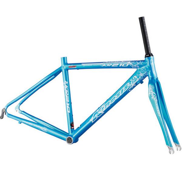 Quality Superlight Aluminum Bike Frame Lady Aero Road Bike Frame+Fork set KR210L Women 1.4kg for sale