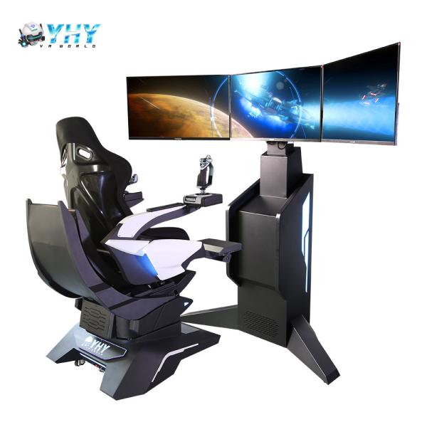 Quality Metal 9D Cinema Game Plane Aircraft Virtual Reality Pilot Simulator for sale
