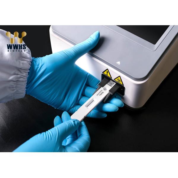 Quality Hemoglobin Level HBA1C Rapid Test Kit Fluorescence Immunoassay 25T Package for sale
