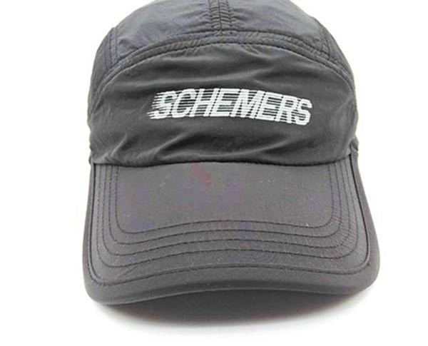 5 Panel Camper Hat Outdoor Sports Plain Colour Cotton 5 Panel Cap