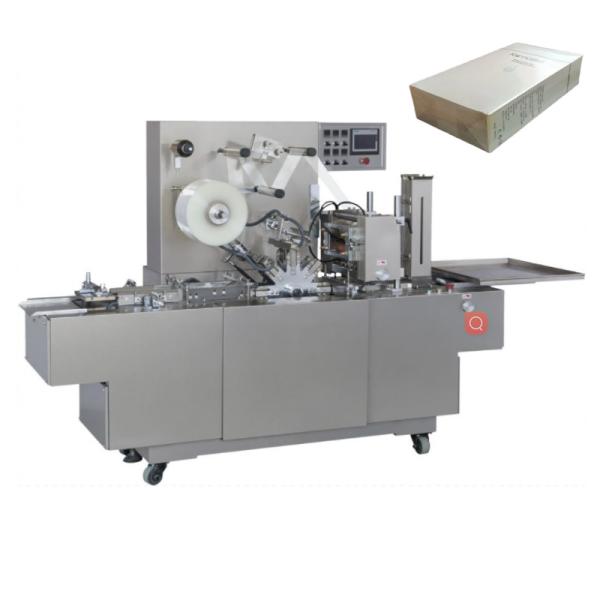 Quality PVC Transparent Film 3D Cellophane Overwrapping Equipment Anti Fake for sale