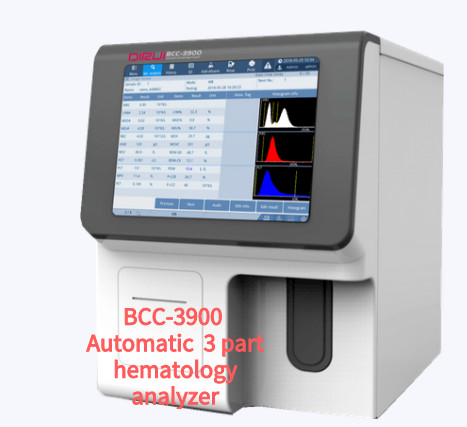 Quality Dirui 3 Diff Intelligent Automated Hematology Analyzer Cell Counter Machine for sale