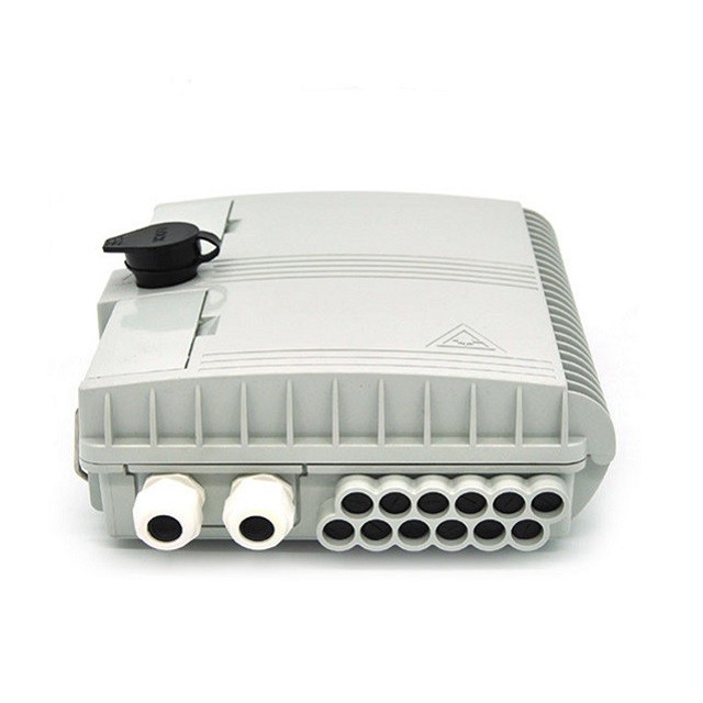 Quality 12Cores Fiber Optic Terminal Box SC/LC/FC/ST Simplex/Duplex Indoor/Outdoor for sale