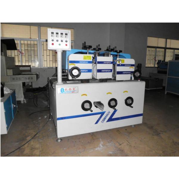 Quality 9KW 850mm Height Wood Uv Roller Coating Machine With Motor for sale