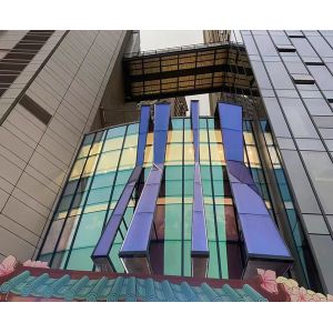 Quality Customized Size Dichroic Glass , 10mm Laminated Glass for sale
