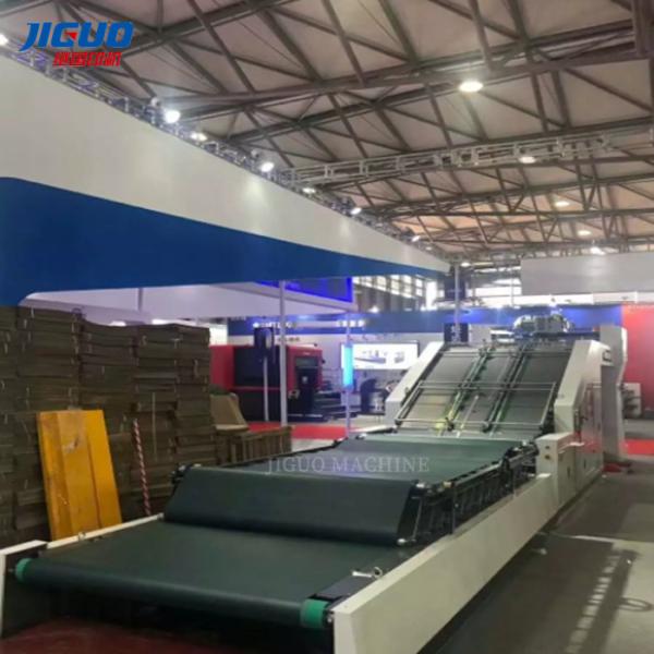 Quality Corrugated Full Automatic 5 Ply Flute Laminator Paper Plates Making for sale