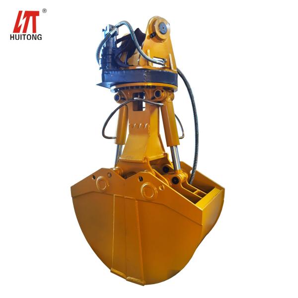 Quality Excavator Parts CE Certifide Huitong Clamshell Bucket for 36-40 Ton Excavators for sale