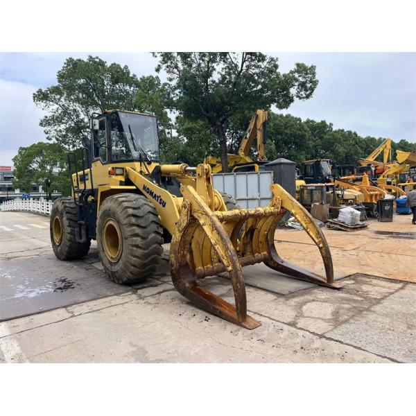 Quality Used Komatsu WA320-3 Wheel Loader With Grab  Year 2020 for sale