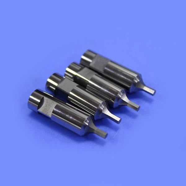 Quality High Efficiency 100% Virgin Cemented Tungsten Carbide Hex Punch for High Precision Titanium Alloy Machining for sale