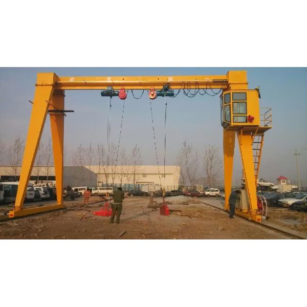 Quality Box Type Cantilever Single Girder AC380V 8 Ton Gantry Crane for sale