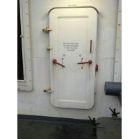 Quality 4 Clip Accommodation Steel Marine Weathertight Door 10mm Thickness for sale