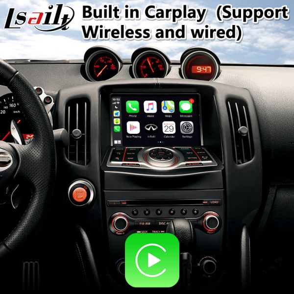 Quality Lsailt 4 64GB Android Video Interface Multimedia Carplay For Nissan 370Z for sale