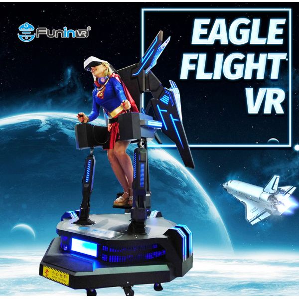 Quality Rated load 150KG 9D Game Simulator Interactive Eagle Flight VR Simulator for sale