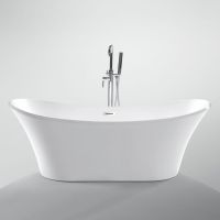 Quality Thick Rim Border Ellipse Acrylic Freestanding Bathtubs for Fast Sales in Nigeria for sale