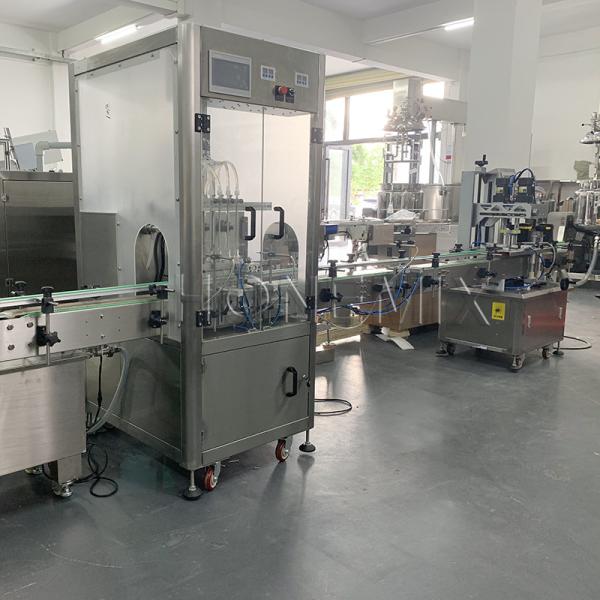 Quality Customized Oil Liquid Bottle Filling And Capping Machine Magnetic Pump for sale